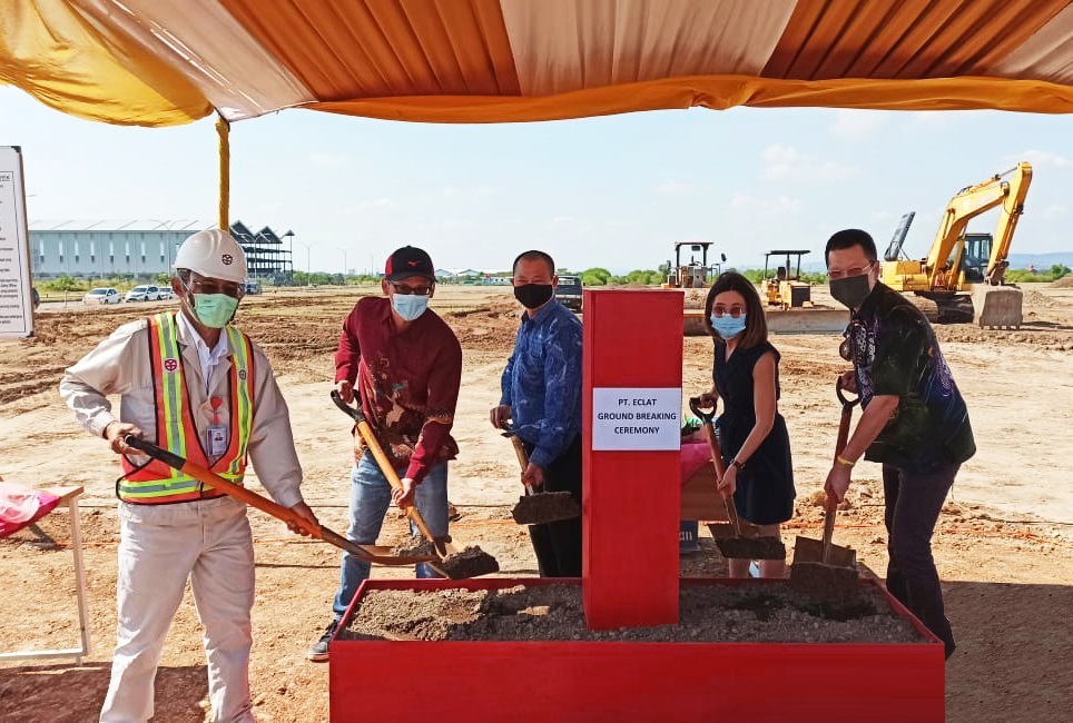 PT Eclat Textile Lakukan Groundbreaking di Kawasan Ekonomi Khusus ...