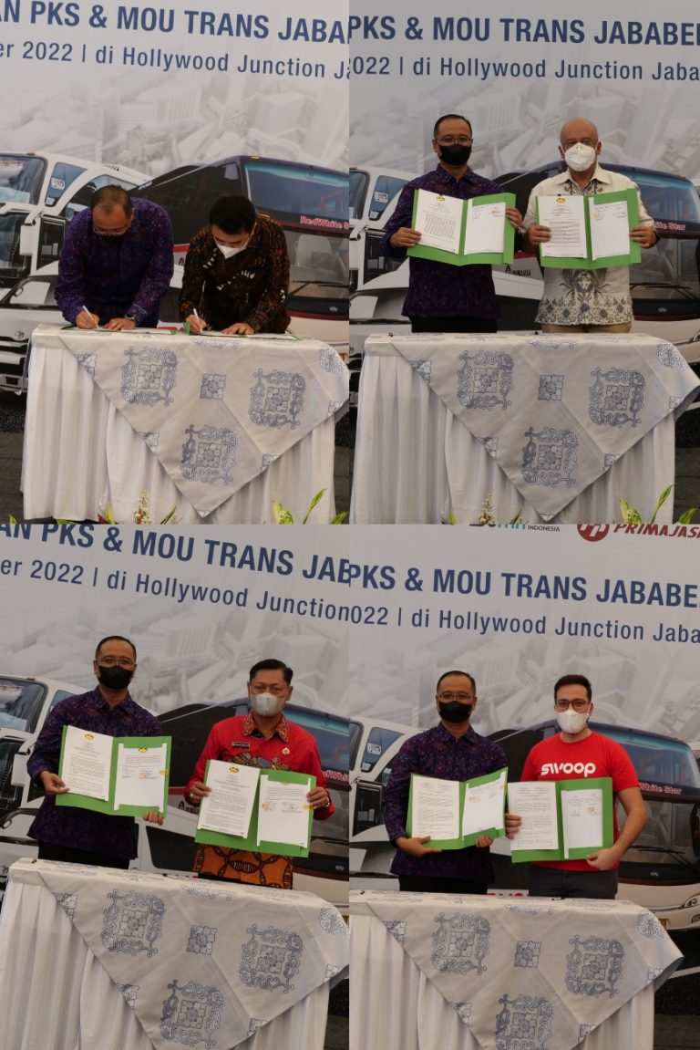 Signed "Trans-Jababeka" Cooperation with Leading Bus Providers ...